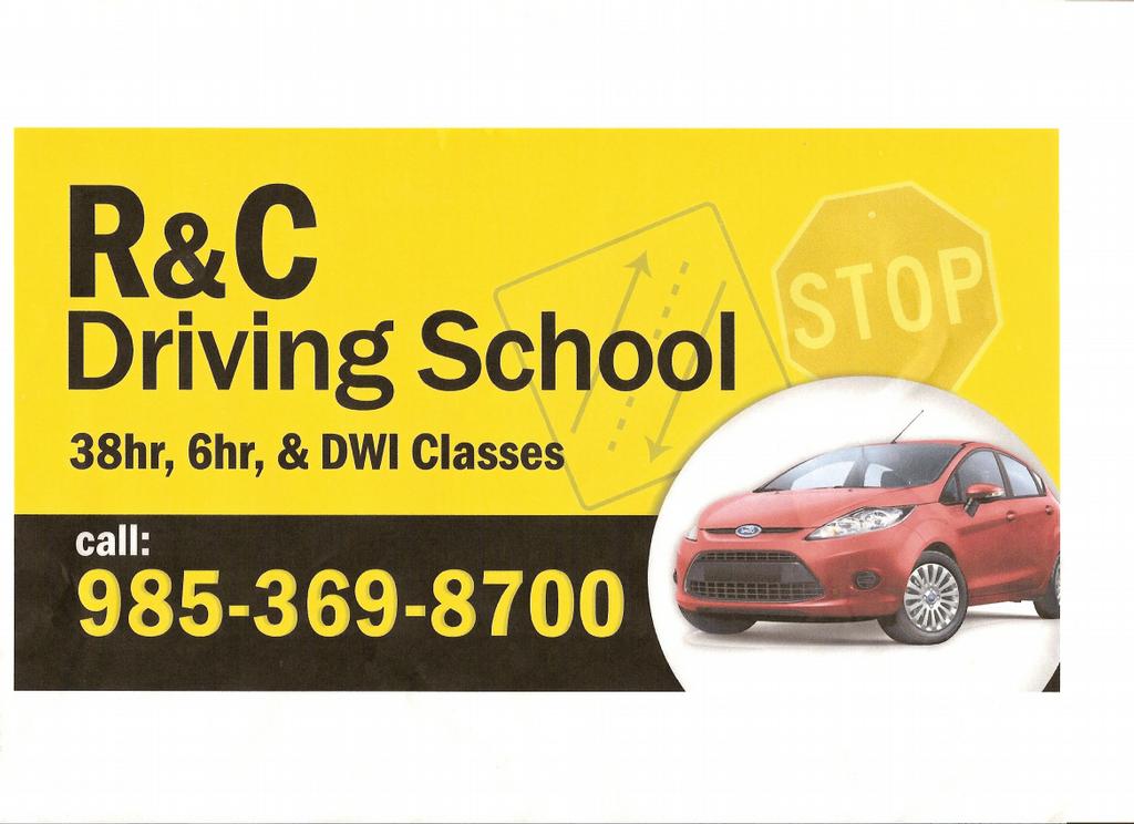 R C DRIVING SCHOOL New Sign From R C Driving School LLC In r-c-driving-school-new-sign-from-r-c-driving-school-llc-in